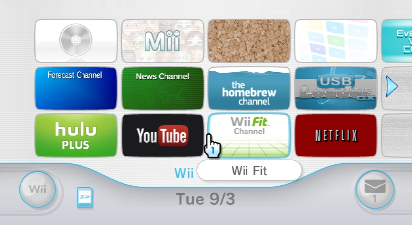 My wii menu | Fandom