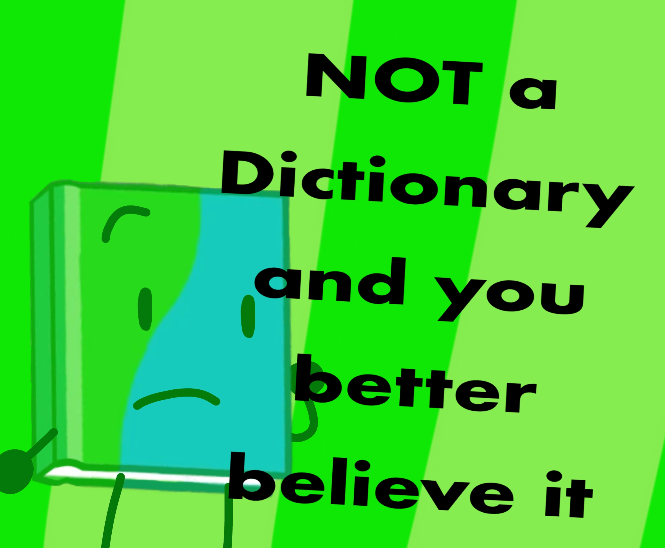 BFDI Theory: Book isn’t Dictionary | Fandom