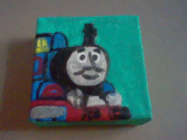 I painted the canvas of Thomas the Tank Engine | Fandom