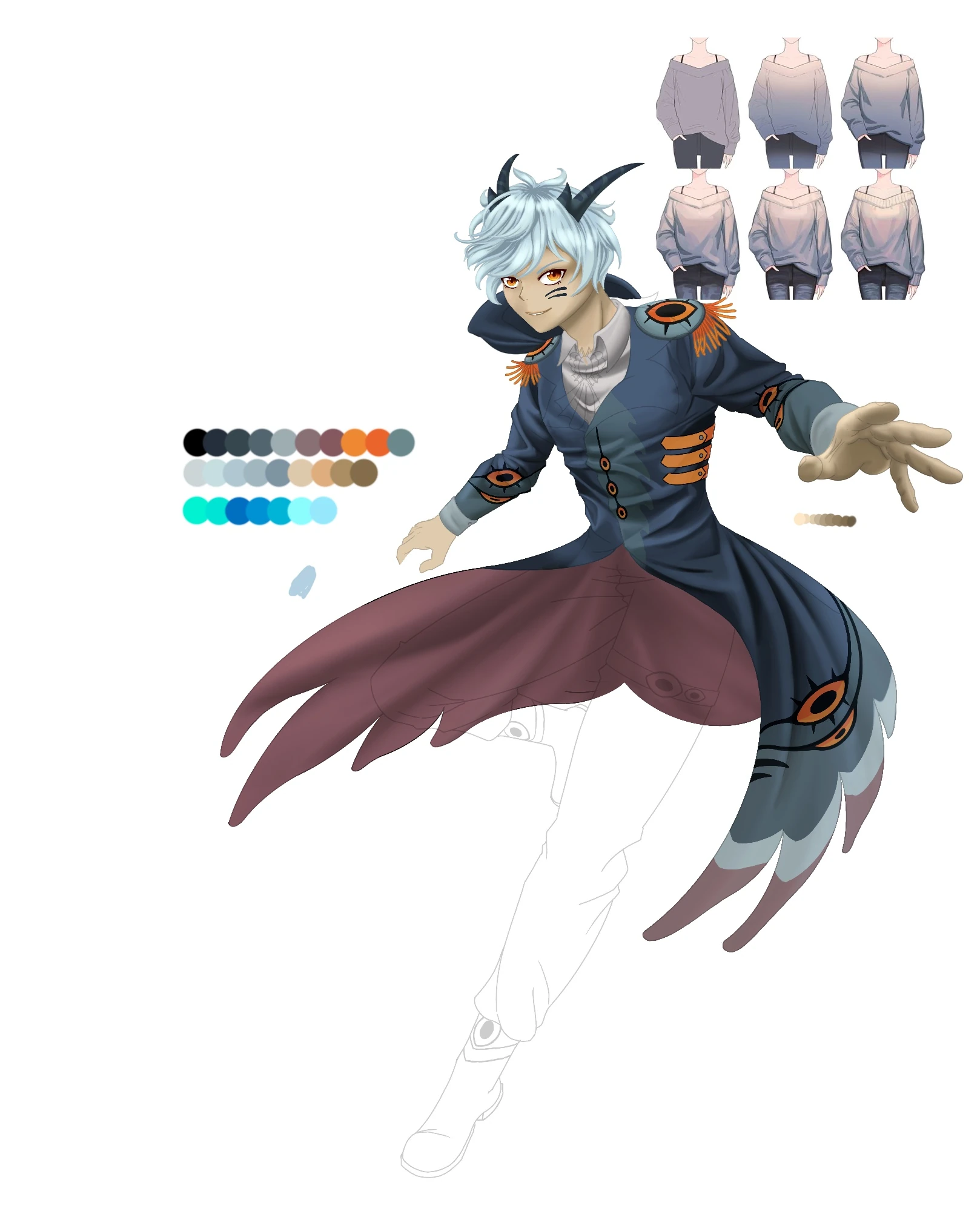 Roaring Tide Shading WIP | Fandom