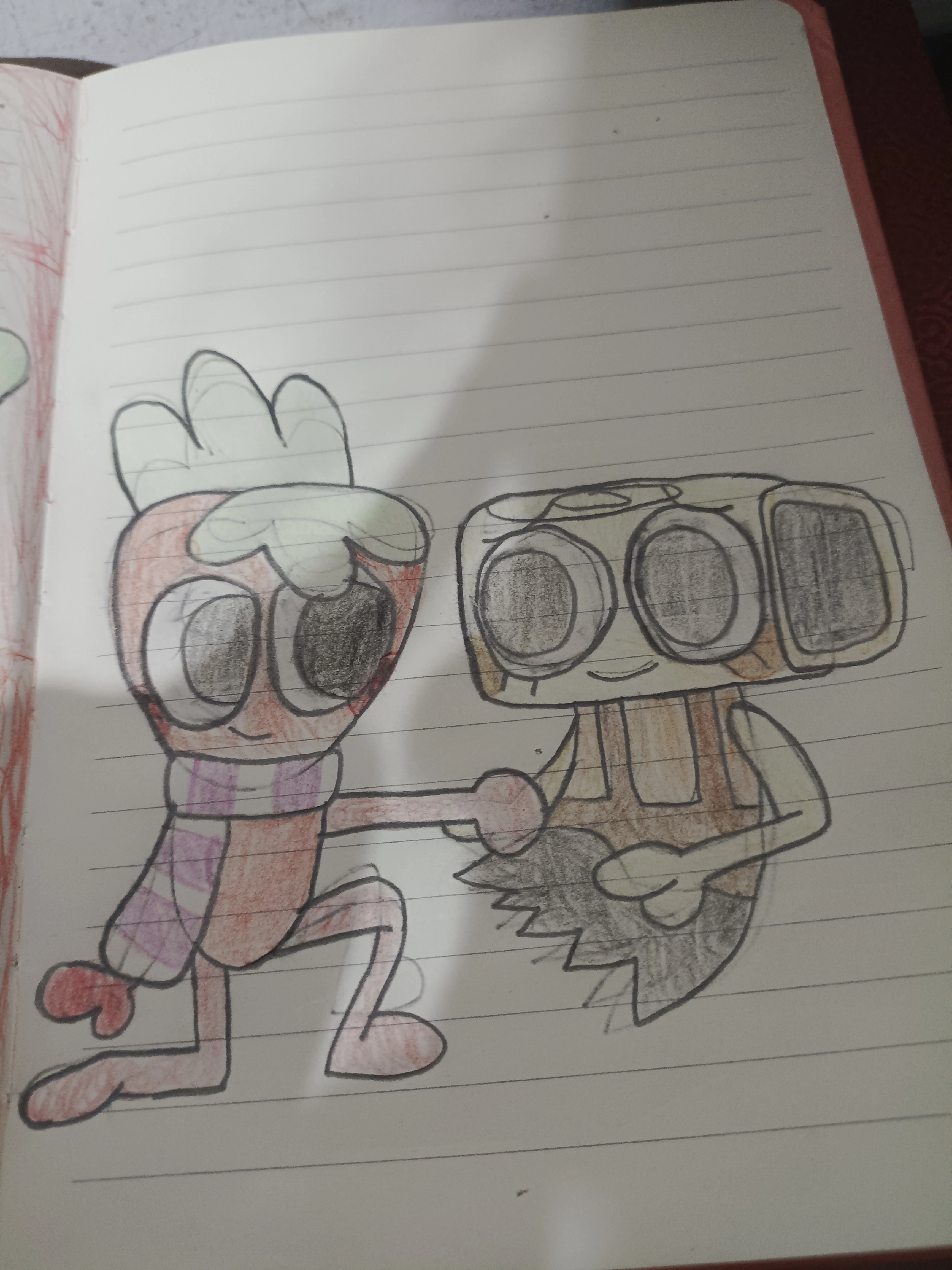 Day 17 of drawing my otp: One caring for the one that is sick (BLOOD ...