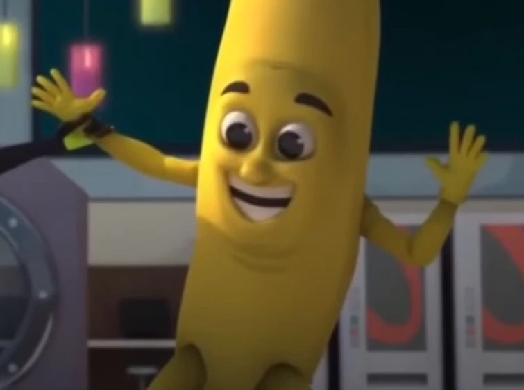 Mr banana smiling(?) to brighten up your day | Fandom