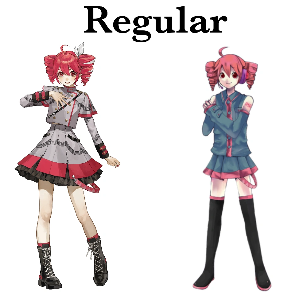 I swapped synthv teto and utau teto’s hair | Fandom