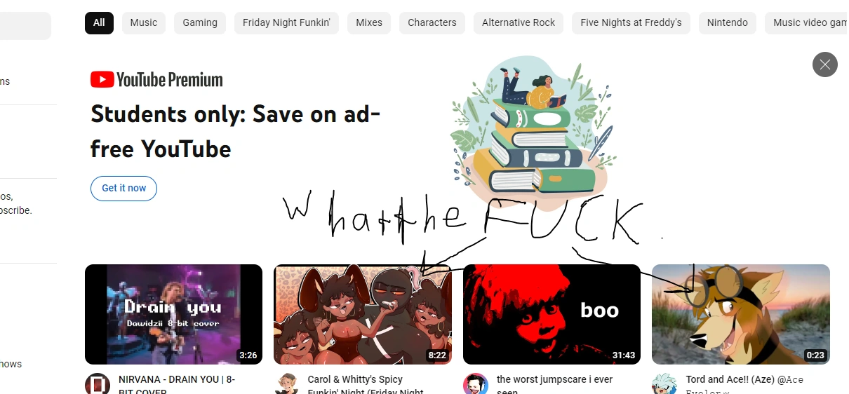 I dislike my Youtube algorithm. A LOT. | Fandom