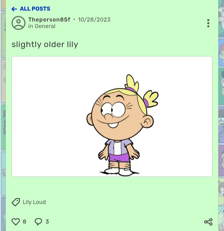 Older Lily loud drawing | Fandom