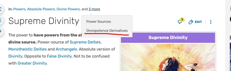 Supreme Divinity | Fandom