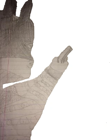 Whitesnake holding a gun drawing | Fandom