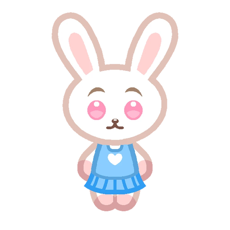 I found a bunny picrew so I created rabbit villagers in their | Fandom