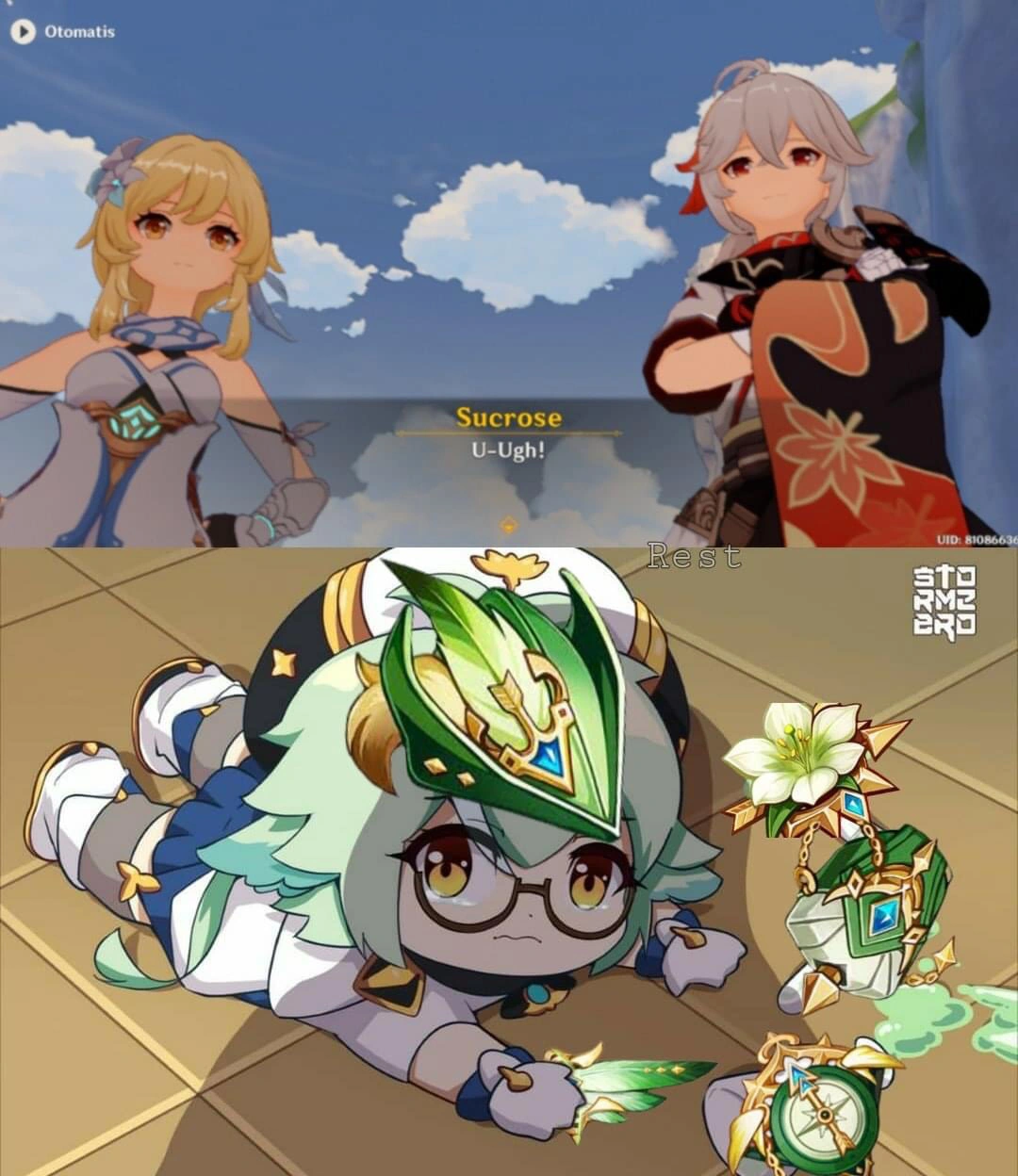 Kazuha artifacts meme 🍁 | Fandom
