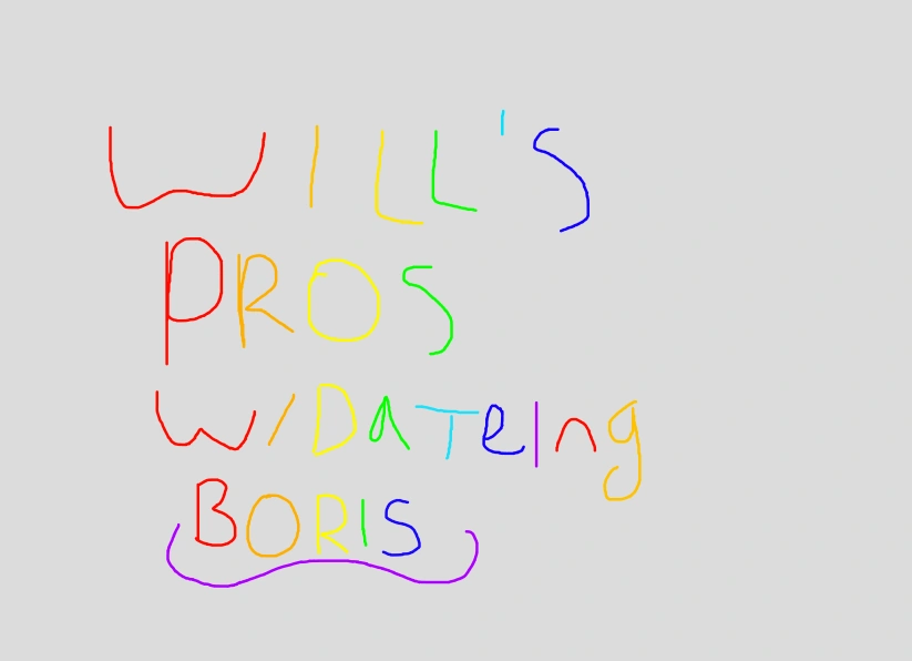 HAHAHAHAH HAVE MY BORILL FANART BC I'M EVIL !!! NO MORE BOREO