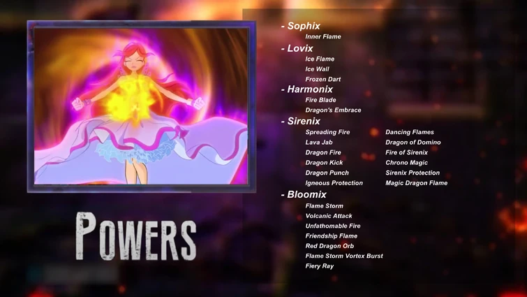 Who should Bloom from Winx Club if she can came to Death Battle | Fandom