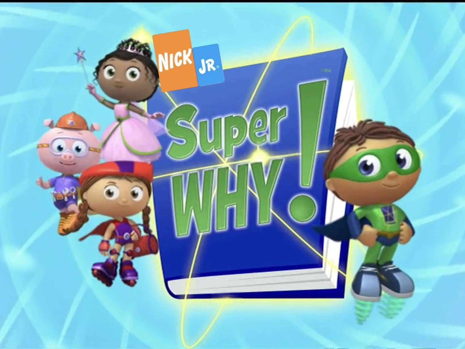 Proof of the Super Why title card for Nick Jr. US airings (because it ...