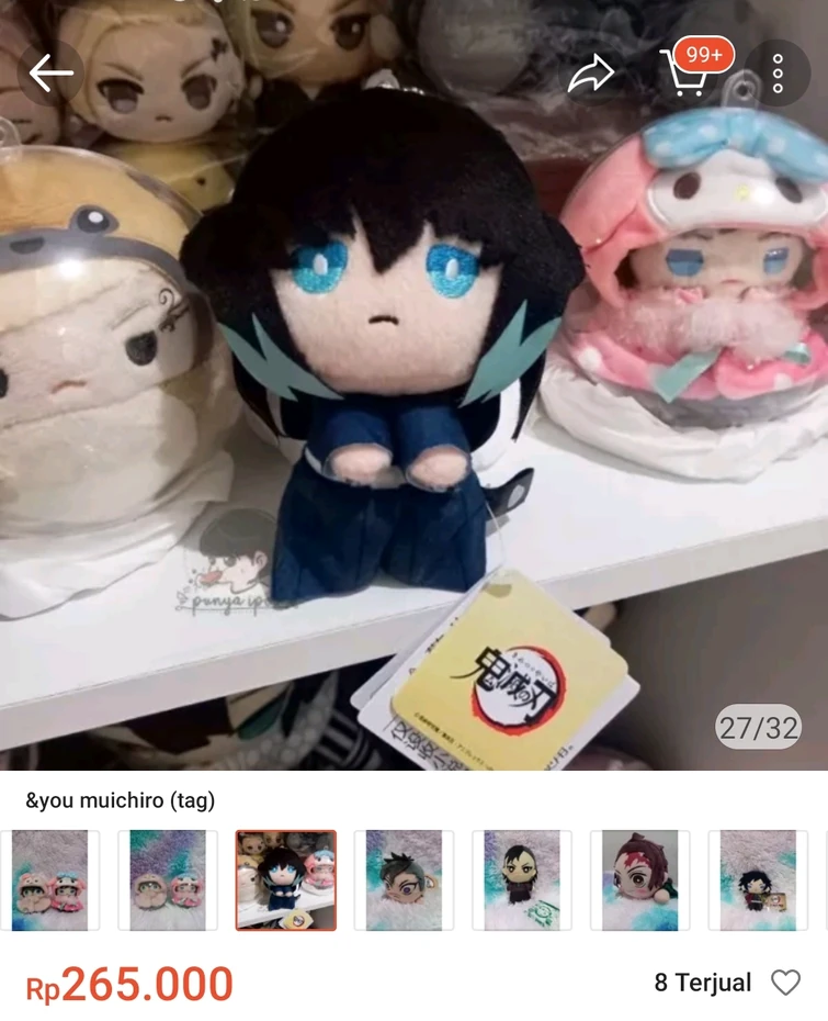 16 dollar muichiro plush and it's literally tiny | Fandom