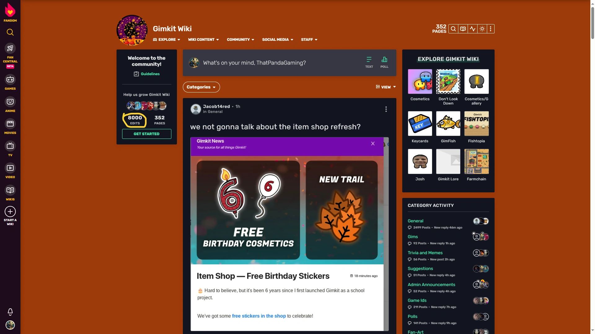 8000 Edits on the Gimkit Wiki! | Fandom