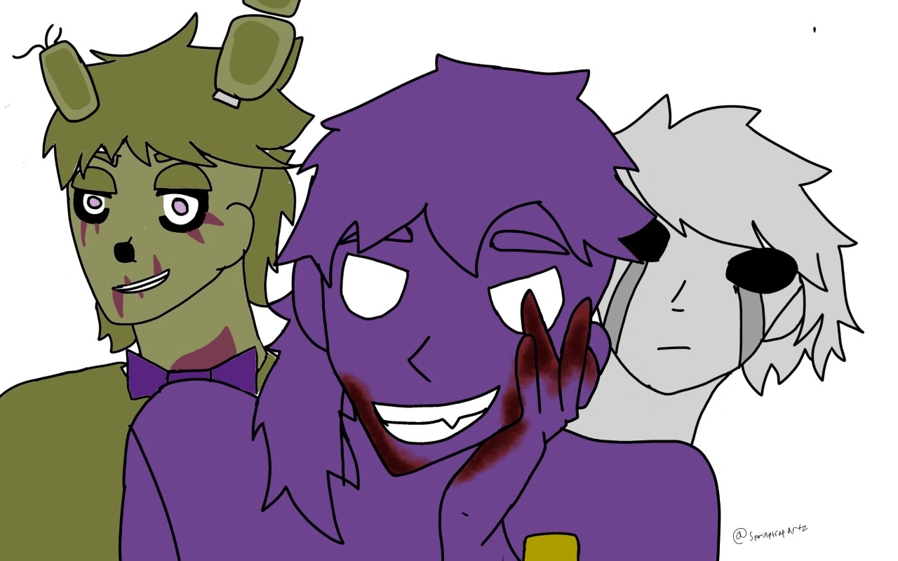 Purple Guy, Springtrap, and a dead child | Fandom