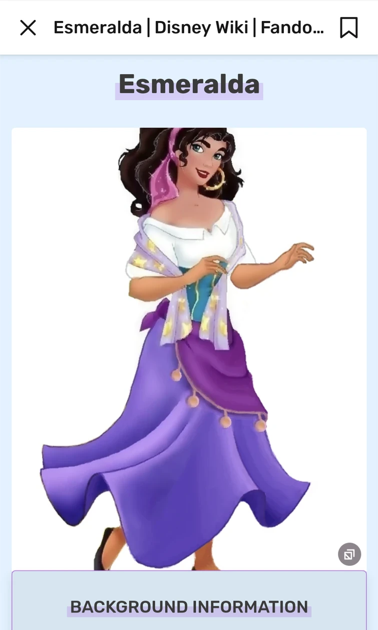 What happened to Esmeralda's infobox image? | Fandom