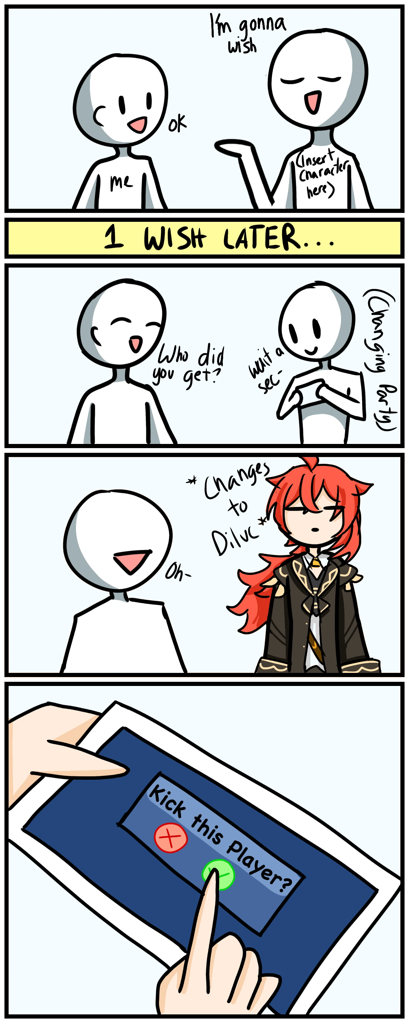 When your friend gets Diluc... | Fandom