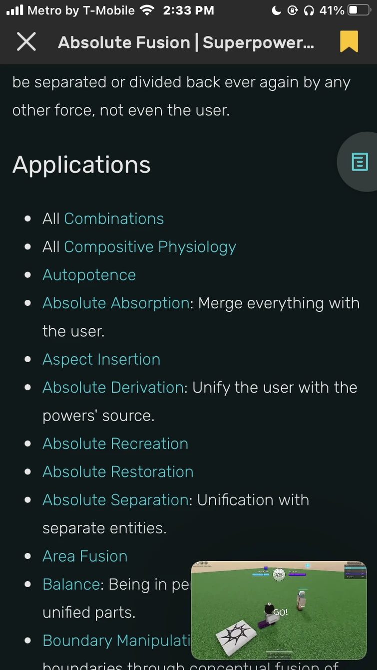Quick question about Absolute fusion | Fandom