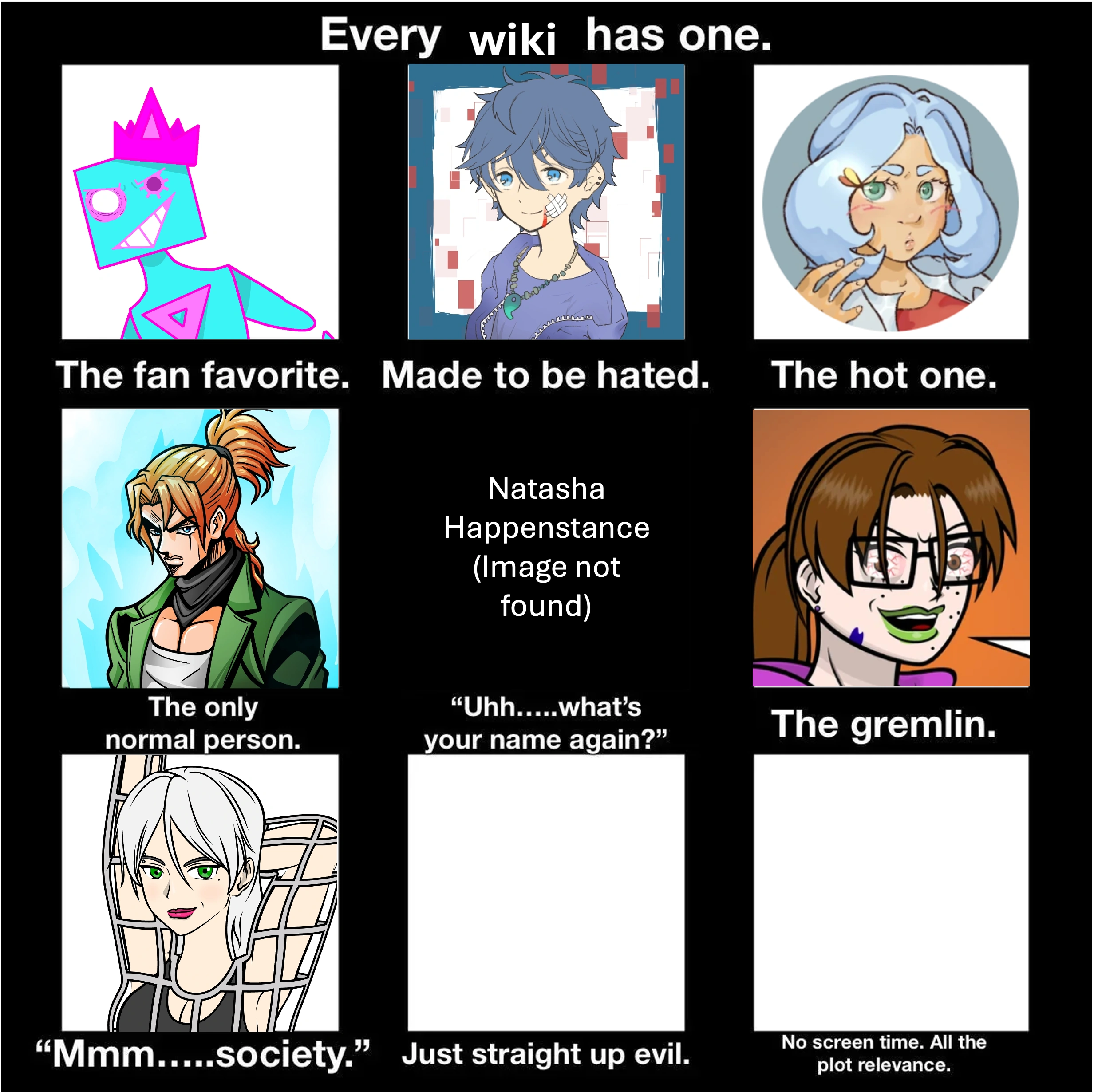 Platinum Blonde is indeed the epitome of "Mmm... society." Who's just ...