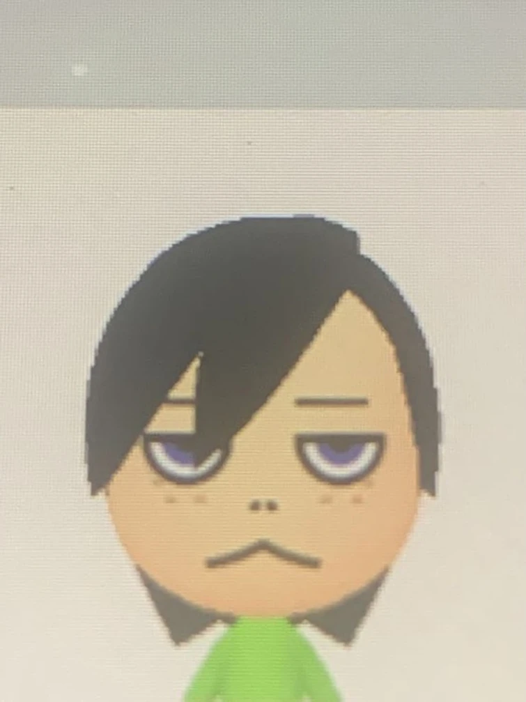 Drawing my own fan made CPU mii, Don. (This is my first time drawing a ...