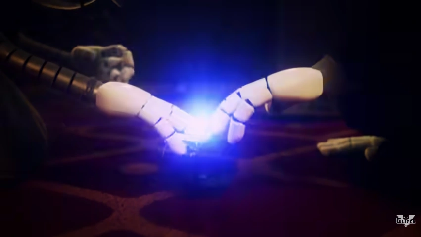 ah yes the electric finger touch of robot love, classic | Fandom
