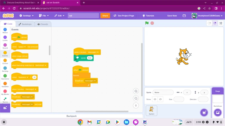 How to break scratch 3 (TW: VERY LOUD SOUND GLITCH!) | Fandom