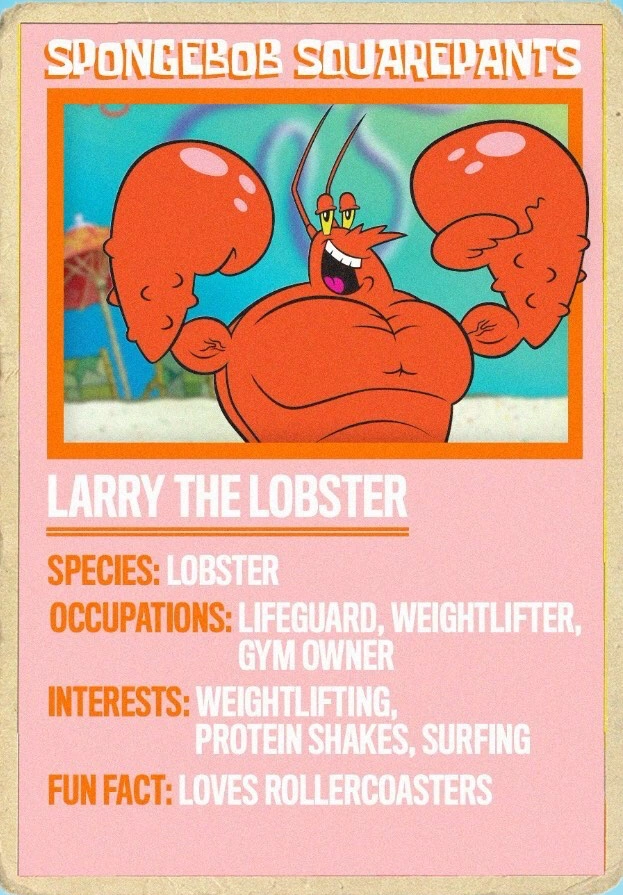 Don’t scroll down and see those trading cards from Spongebob’s ...