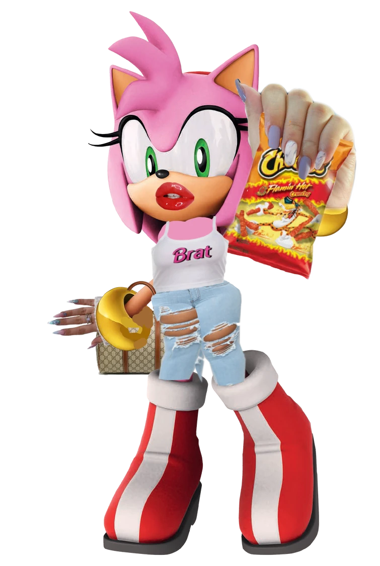 Amy Rose after going on TikTok for the first time *this is a joke by ...