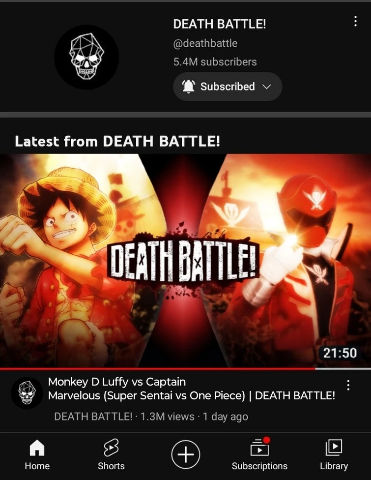 Some Random DEATH BATTLE Video Mockups I made | Fandom