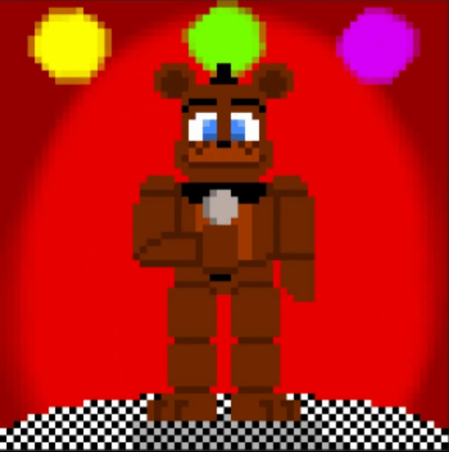 Pixel Freddy Fazbear | Fandom