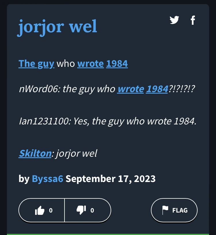 HELP MY SUBMISSION TO THE URBAN DICTIONARY CAME THROUGH | Fandom