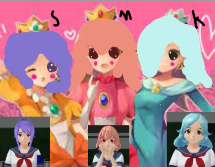 Mika, Kana and Seina cosplaying as Peach, Rosalina and Daisy | Fandom