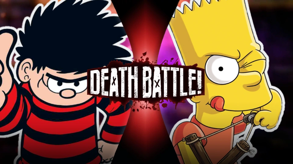 Dennis The Menace (UK) Vs Bart Simpson (FOX Vs Beano Comics)| DEATH ...