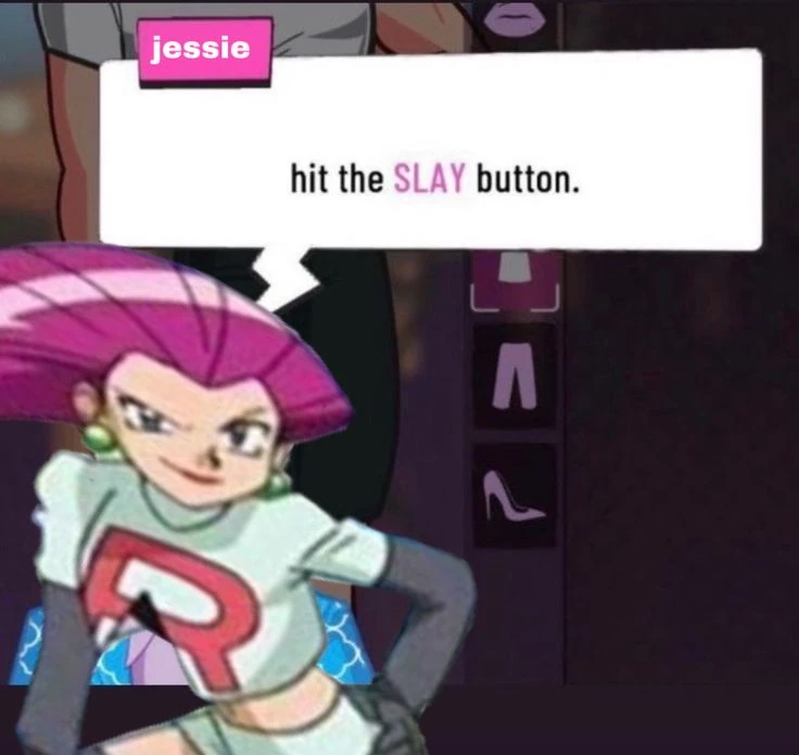 hit the slay button | Fandom