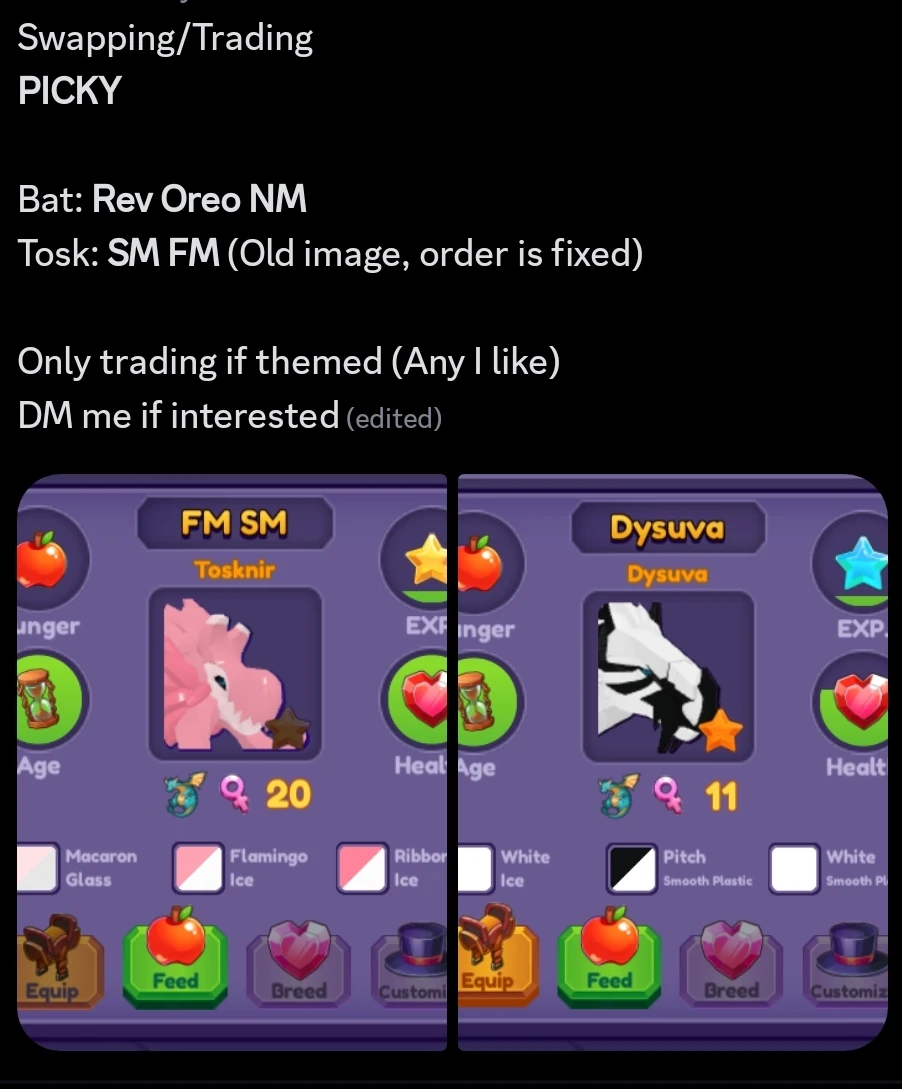 SWAPPING/TRADING | Fandom