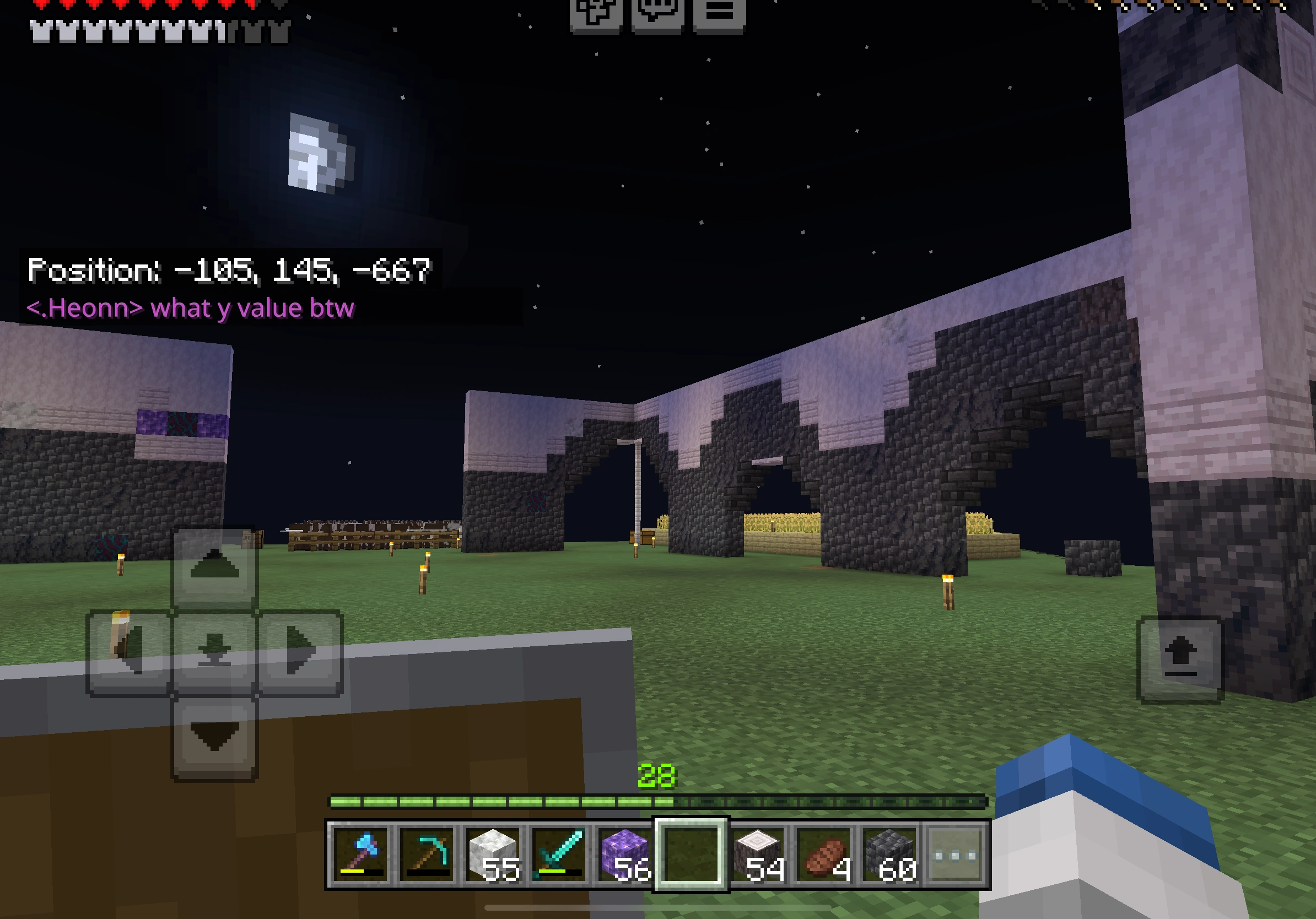 I forgot to post it but big progress on the base! | Fandom