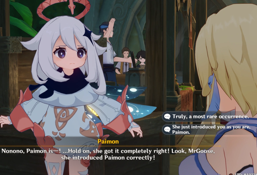 *surprised paimon face* | Fandom