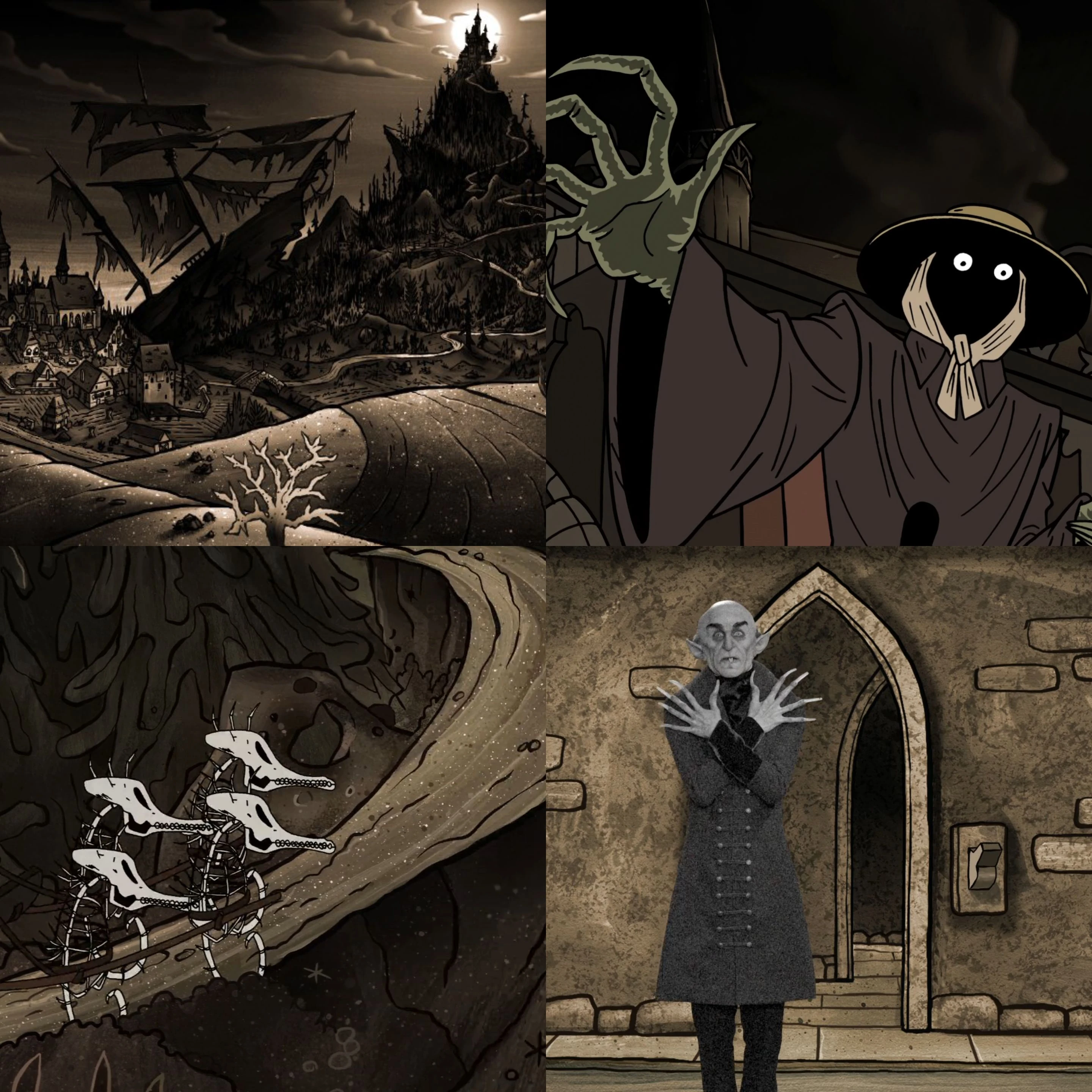 4 interesting photos from the spooky episode Squidferatu | Fandom