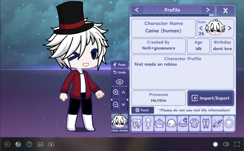 I made human caine! | Fandom