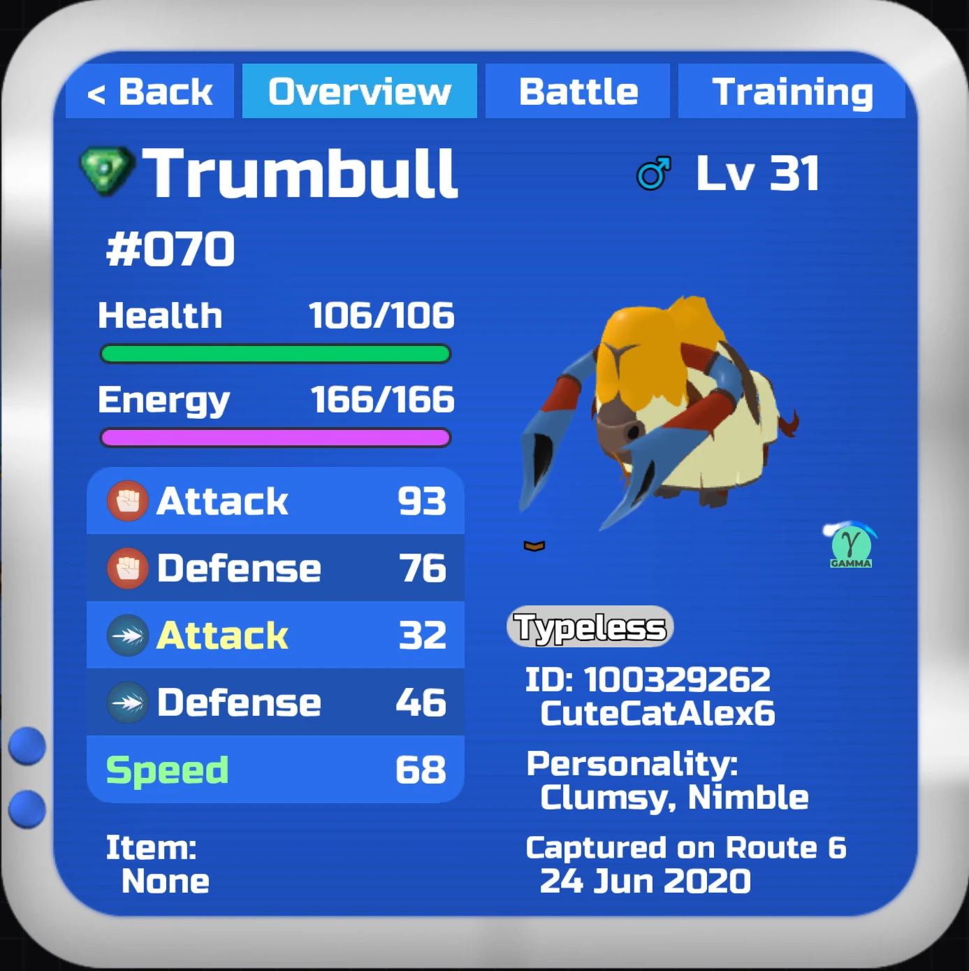 Trading Gamma Trumbull for a different gamma | Fandom