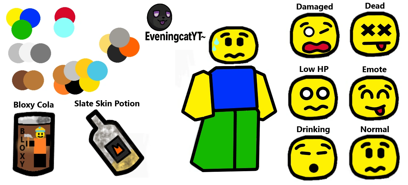 Toon Noob Skin Concept I made | Fandom
