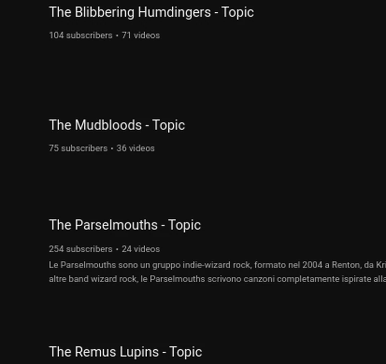 what hp music ppl/bands do you linen to | Fandom