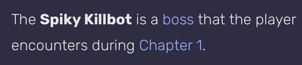 The killbot was a boss? | Fandom