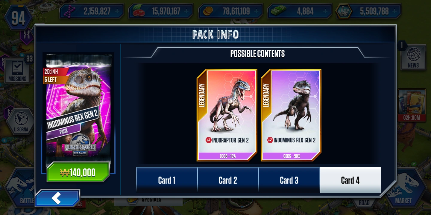 Why is Indoraptor Gen 2 in Indominus Rex Gen 2 pack? | Fandom