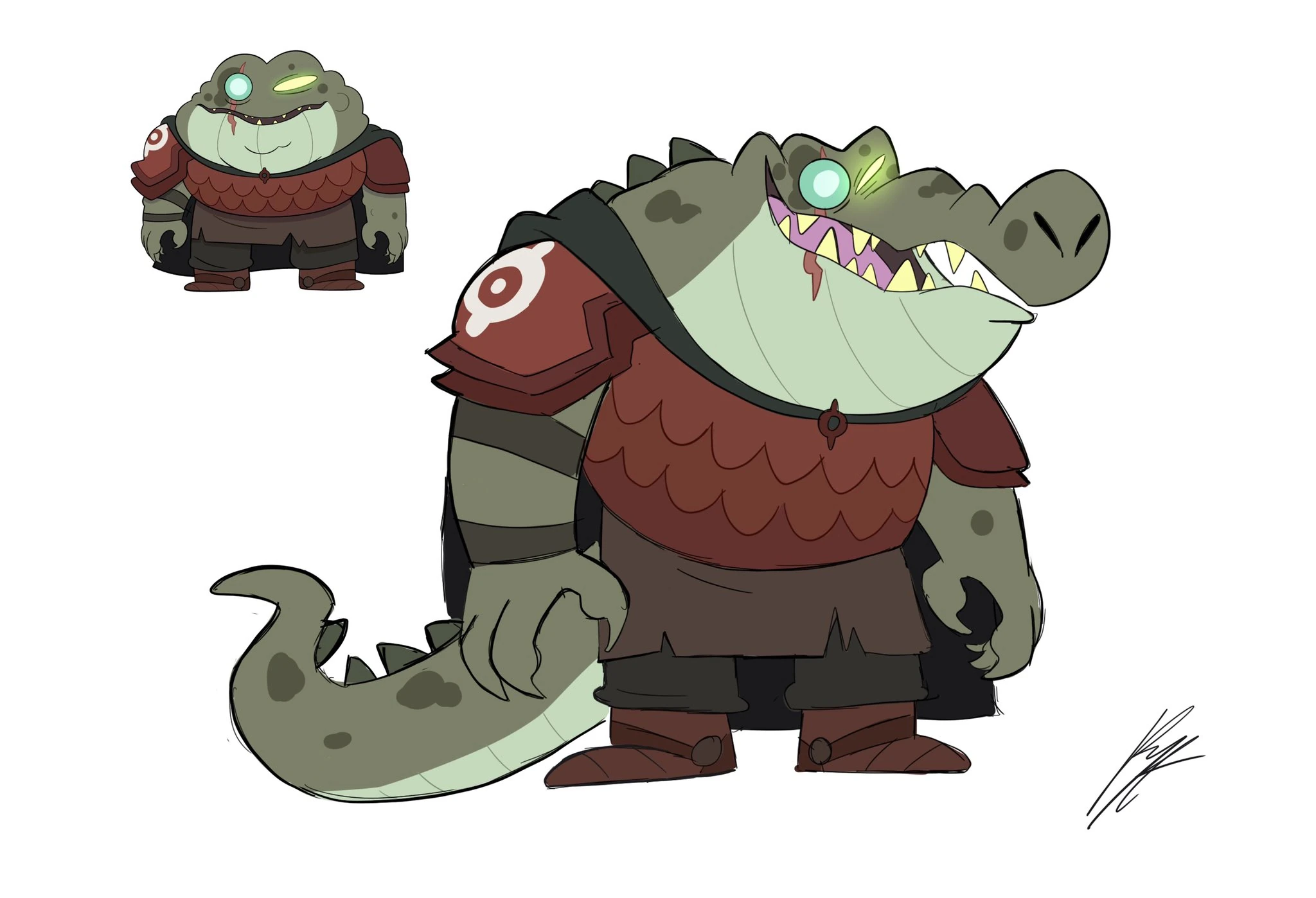 Amphibia - Captain Grime As Alligator/Croc | Fandom