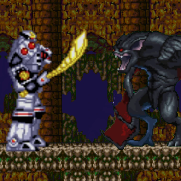 Sprite Battle: White Ranger VS Dracula (Power Rangers VS Castlevania ...