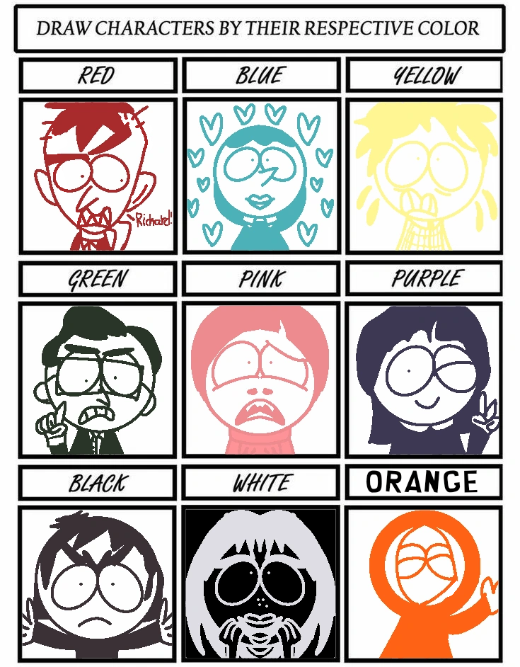 South Park Color Characters | Fandom