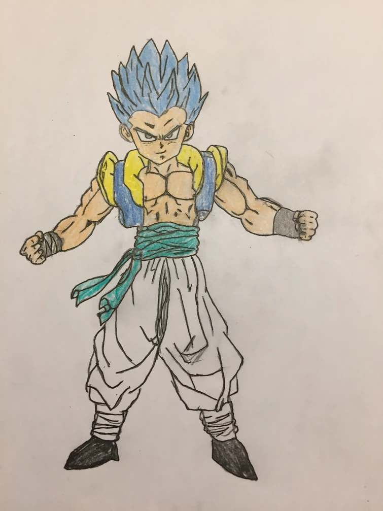 Super saiyan blue gotenks | Fandom