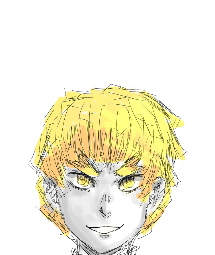 Zenitsu sketch | Fandom