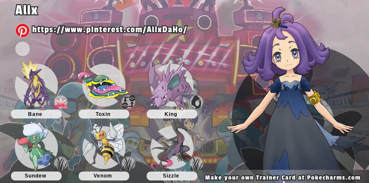 Me as a poison type gym leader | Fandom